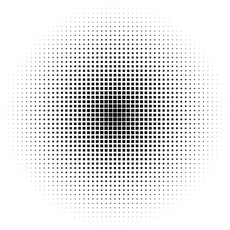 Radial halftone gradient stock vector. Illustration of shape - 189600900