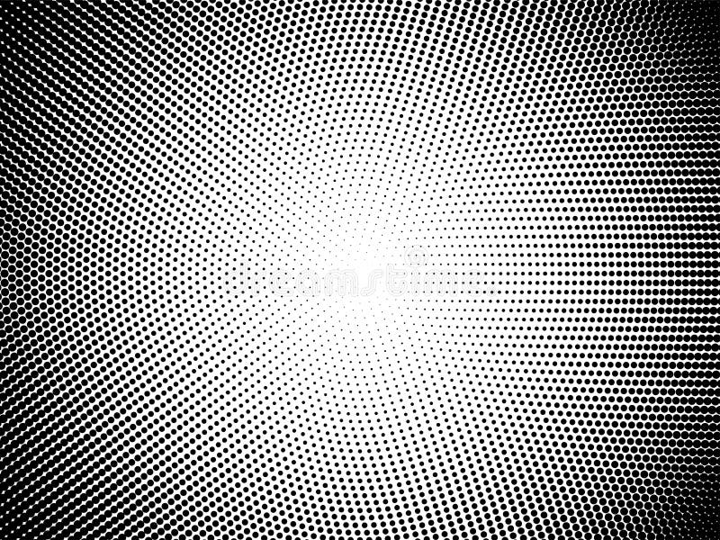 Radial Halftone Pattern Texture Vector Background Stock Vector ...