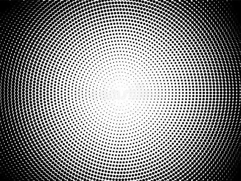 Half Tone Radial Pattern Stock Illustrations – 4,030 Half Tone Radial ...