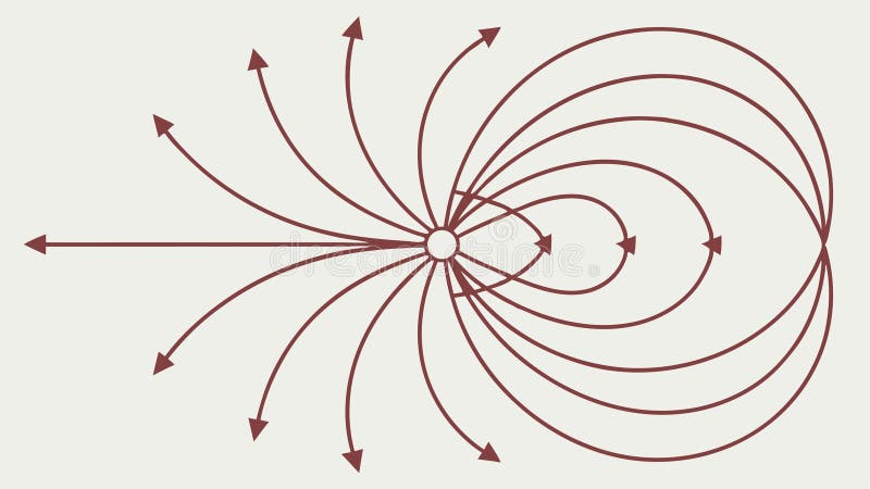 Electromagnetism Physics Drawing Stock Illustrations – 75 ...