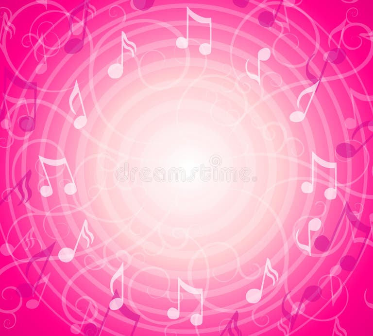 Musical Notes Glow Background Stock Illustrations – 1,341 Musical Notes ...