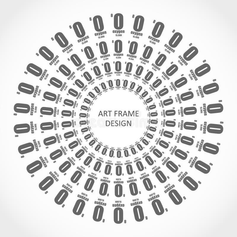 Abstract Decorative Element Stock Vector - Illustration of physics ...