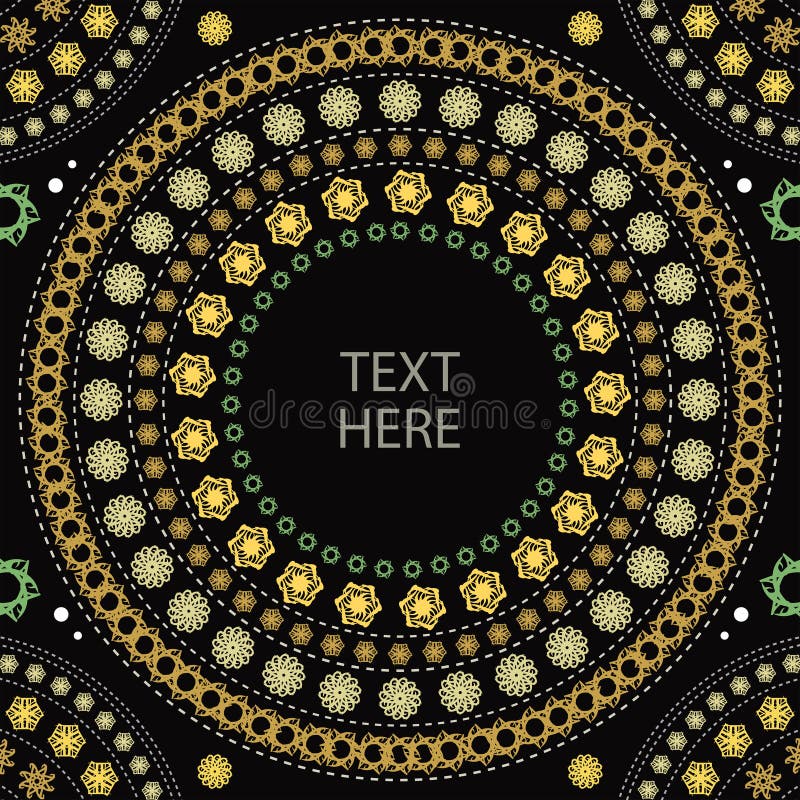 Radial pattern flower 3 stock vector. Illustration of circle - 67310015