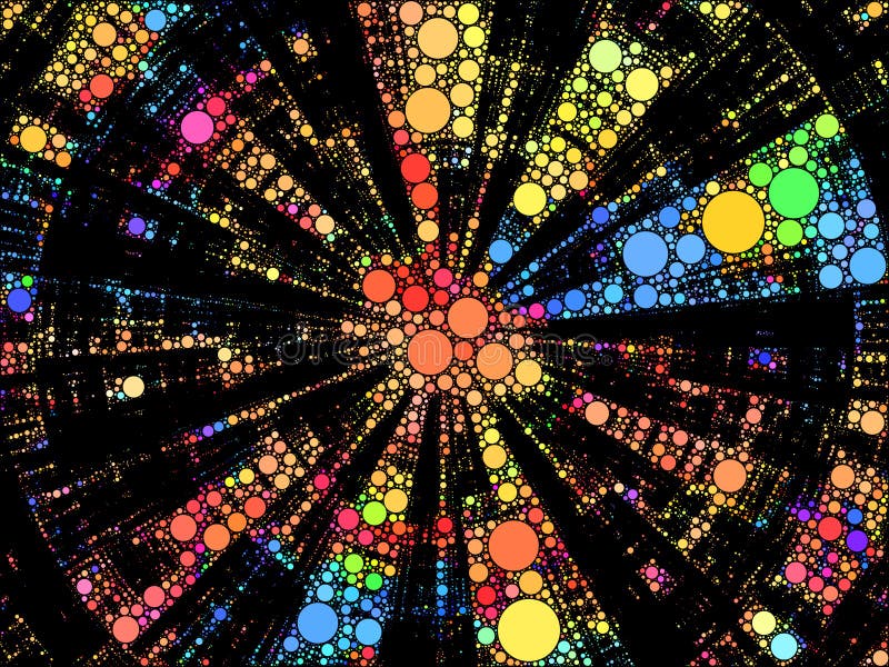 Radial pattern stock illustration. Illustration of fractal - 96998158