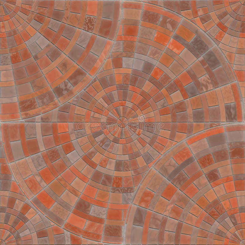 Radial Pavers stock image. Image of brick, walkway, patio - 20258929