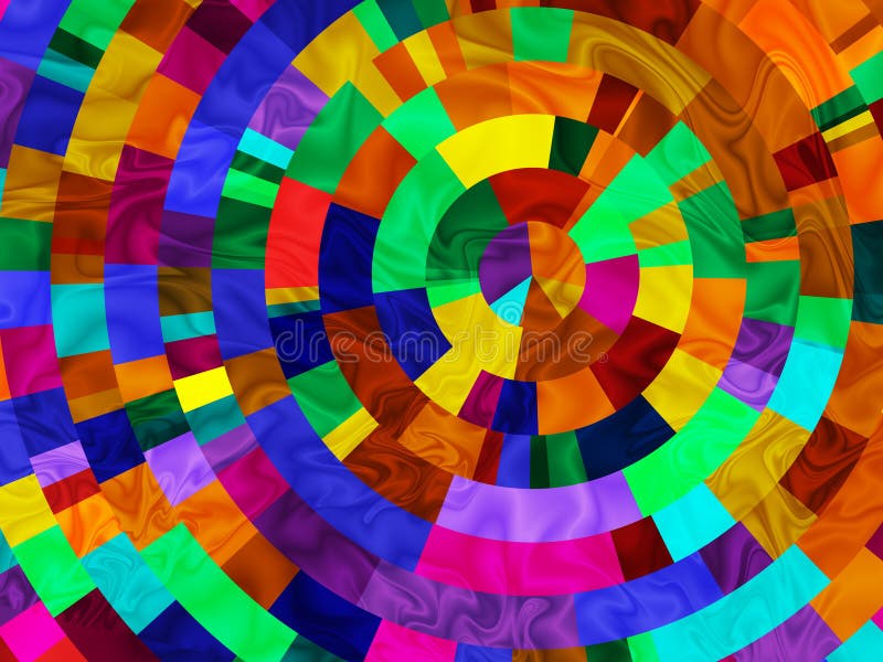 Radial Rainbow stock illustration. Illustration of abstract - 5522145