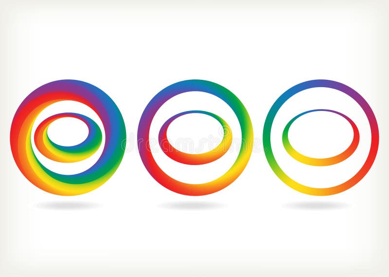 Radial Rainbow Set Stock Illustrations – 238 Radial Rainbow Set Stock ...
