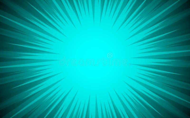 Radial Rays Background with Halftone Effect in Comic Style Design Stock ...