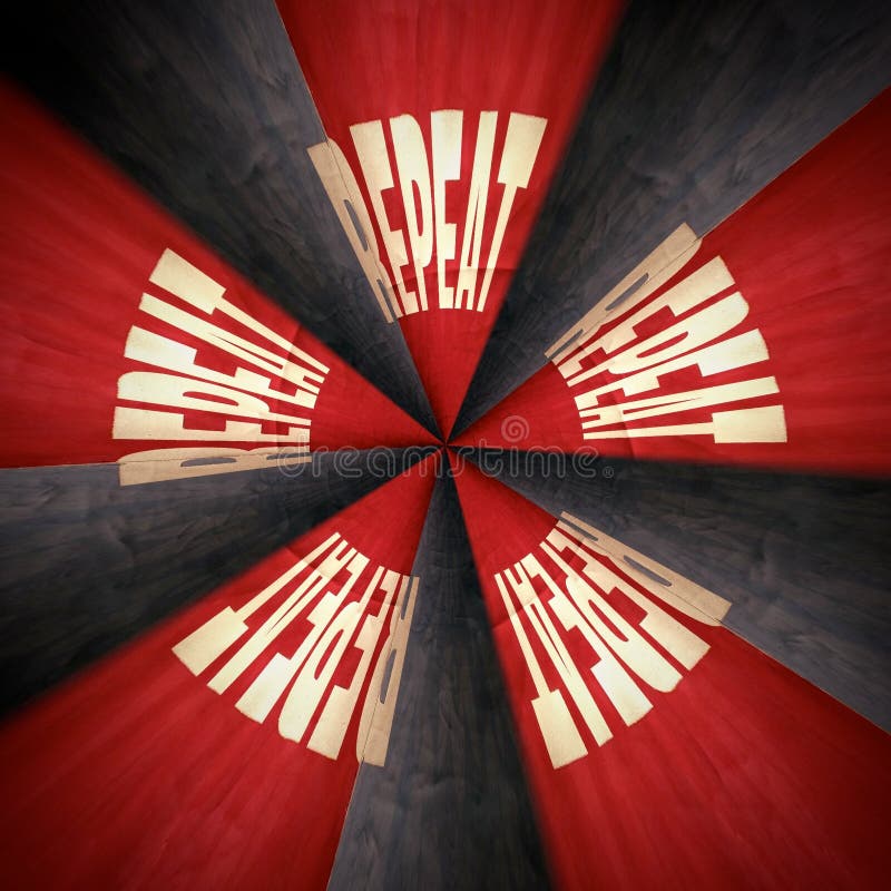 Radial Red Gray Circular Abstract Pattern Stock Image - Image of ...