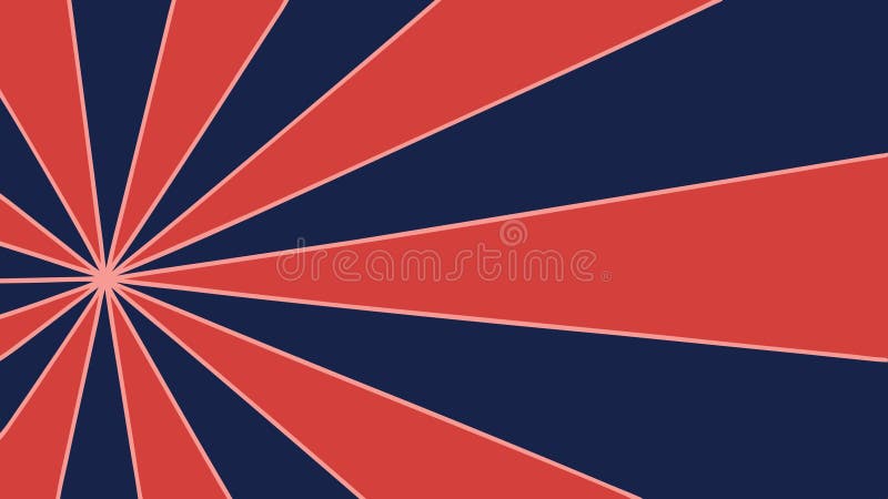 Radial Sunburst Pattern Design in Bold Red and Blue Colors Vector ...