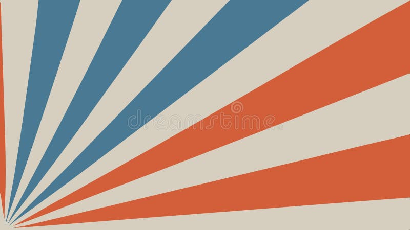 Radial Sunburst Pattern Design with Warm and Earthy Color Stripes ...