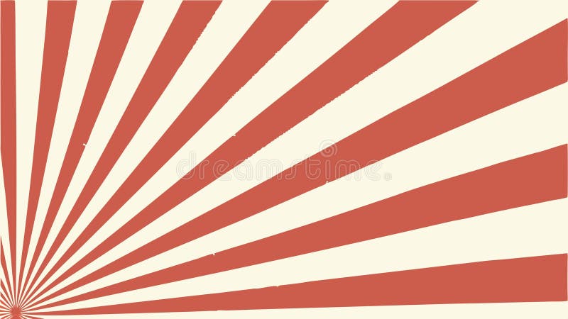 Radial Sunburst Pattern, Symbolizing Energy and Vintage Design, Vector ...