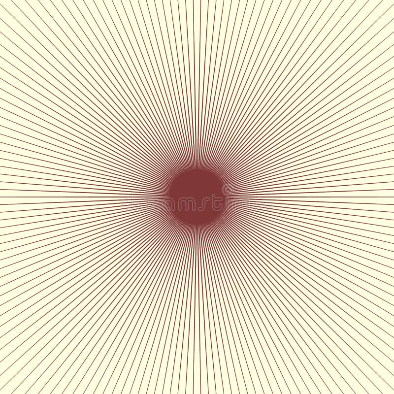 Radial Thin Lines Burst Element. Starburst, Sunburst, Flash Shape ...