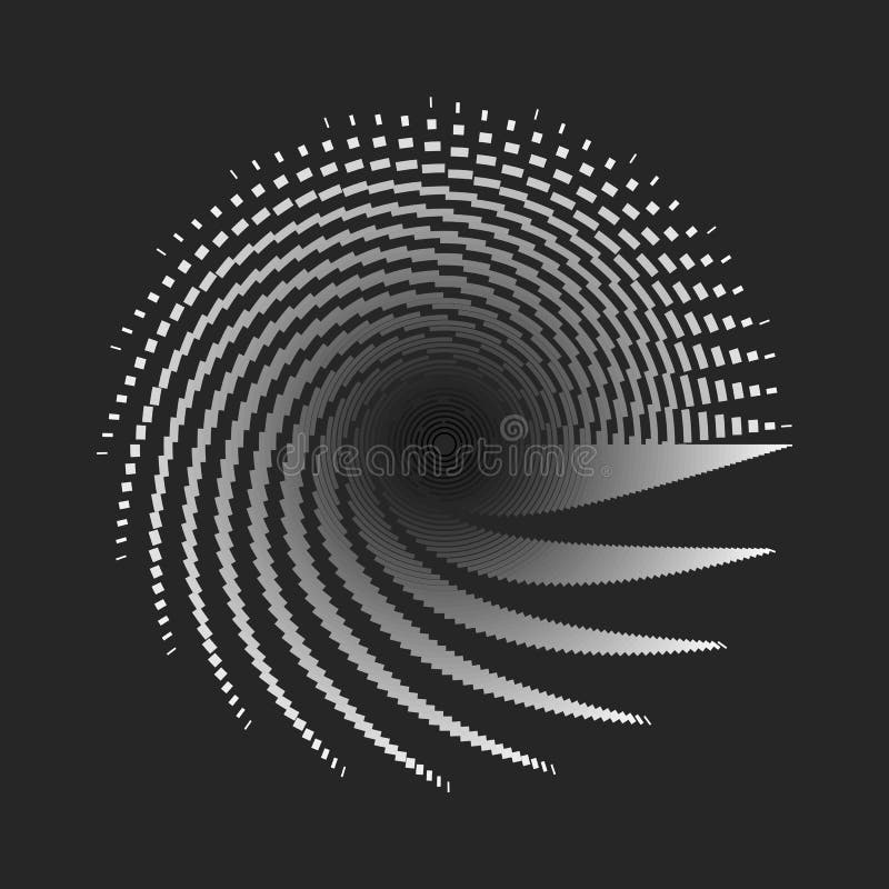 Round Wireframe a Grid of Lines and Stripes on a White Background ...