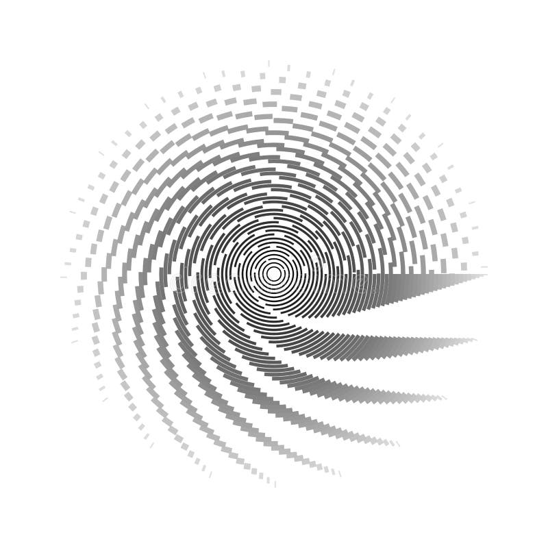 Radial Wireframe a Grid of Lines and Stripes on a White Background ...