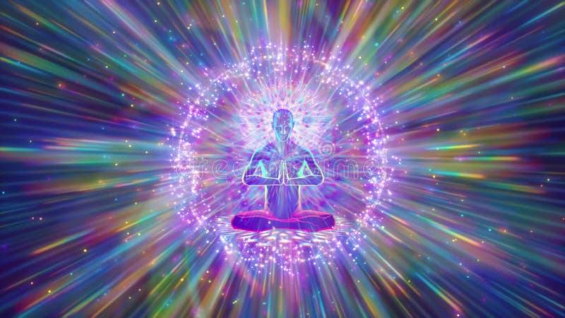 The Radiance of the Holy Teacher of the Sage Stock Footage - Video of ...