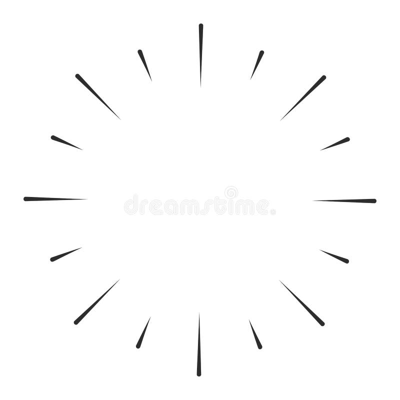 Radiance Light Effect Vector Cartoon Stock Vector - Illustration of ...