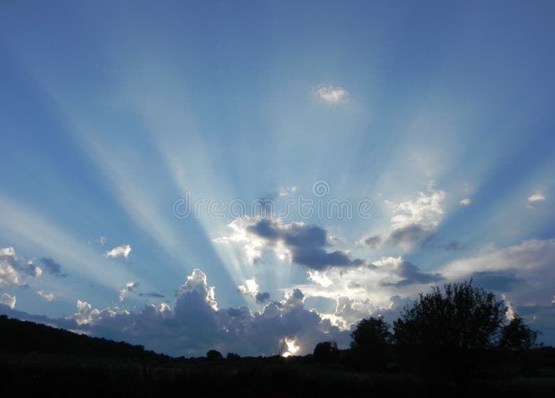 Radiance 2 stock image. Image of beautiful, shine, hill - 36871709