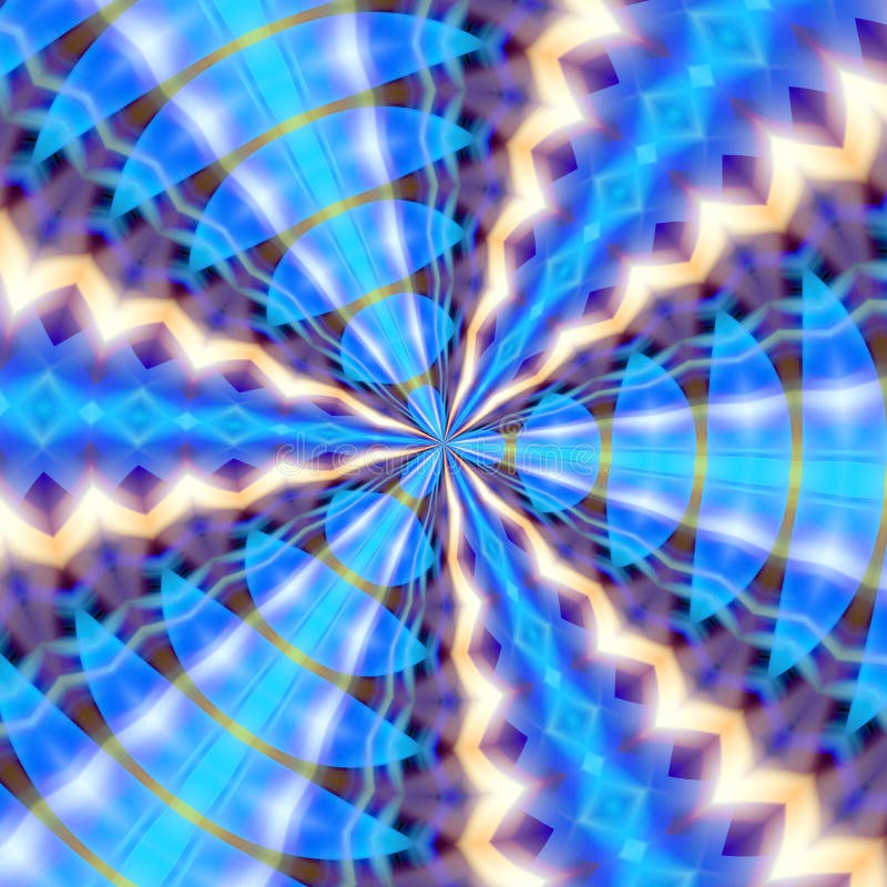 Radiant Abstract Background in Silver Hues Stock Illustration ...