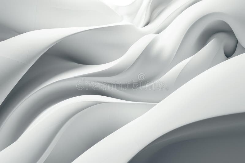 Radiant Abstract White Colors. Generate Ai Stock Illustration ...