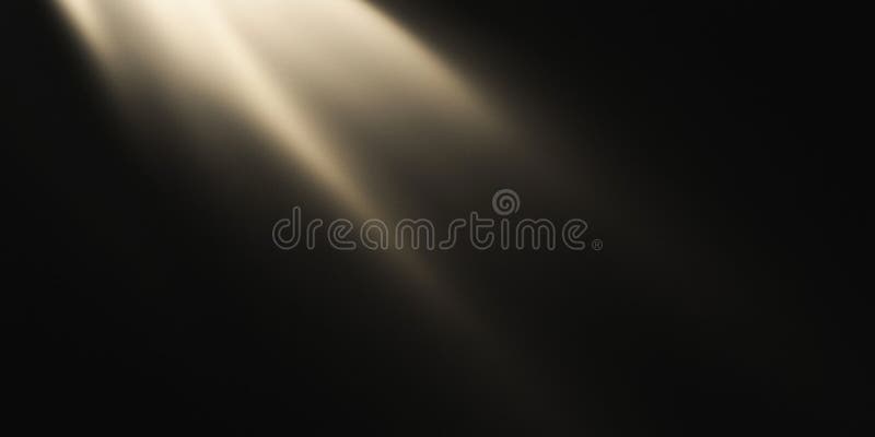 Radiant Beam of Light Shines Diagonally on a Deep Black Background ...