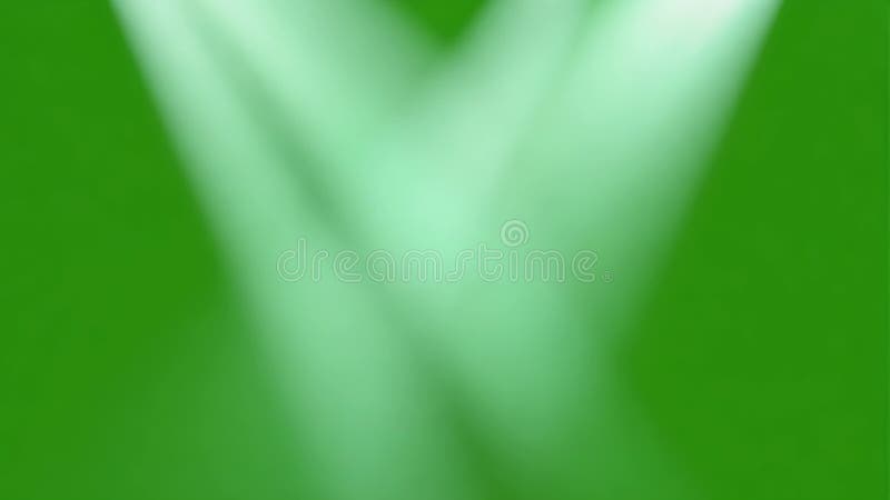 Radiant Beams Casting Soft Shadows on the Background. Green Screen ...