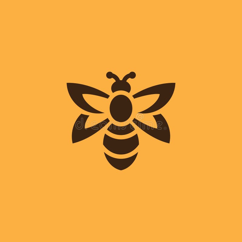 Radiant Bee Logos for Bright Designs Stock Vector - Illustration of ...