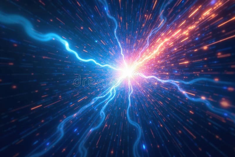 Radiant Blue Light Explosion, Dynamic Energy Rays , Blue, Technology ...