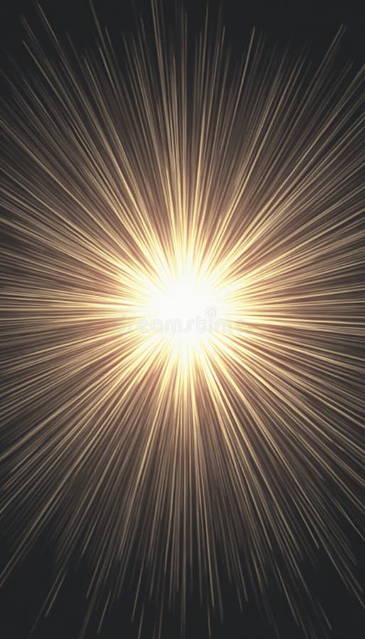 Radiant Burst of Light with Dynamic Rays Stock Photo - Image of dynamic ...