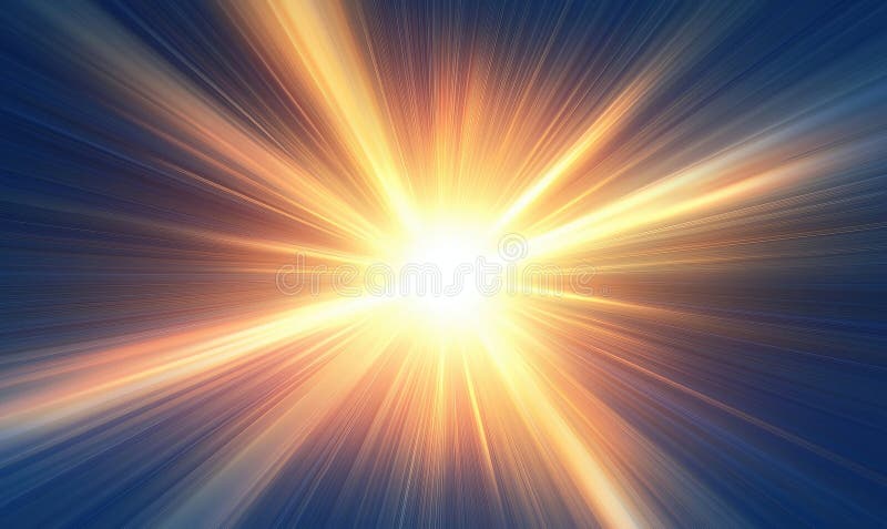 Radiant Burst of Light with Dynamic Rays and Vibrant Colors Stock Image ...