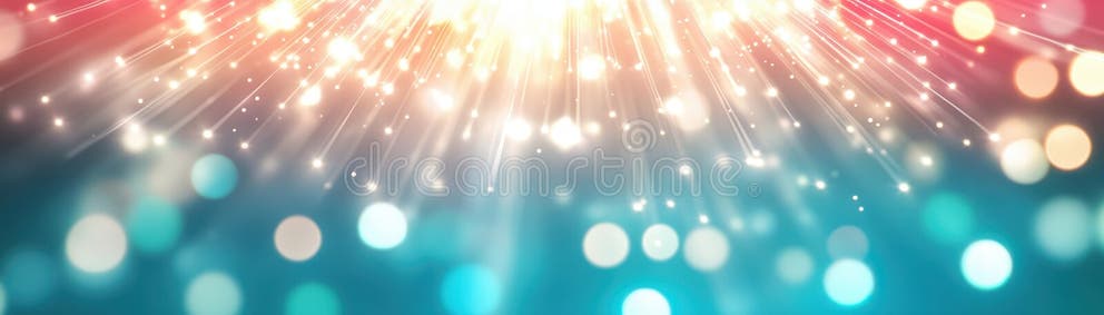 Radiant Burst of Light on Vibrant Backdrop, Dazzling Visual Effect ...