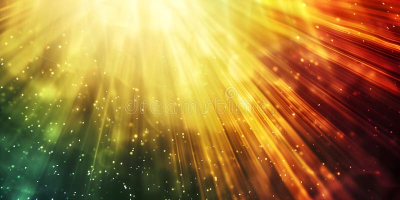 Radiant Celestial Burst: a Symphony of Light and Color Stock ...