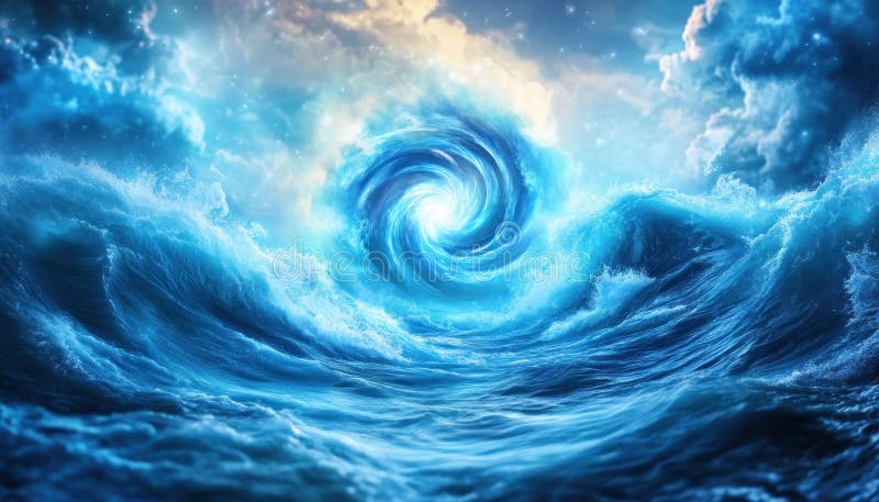 A Radiant Celestial River, Luminous and Ethereal, Flows into a ...