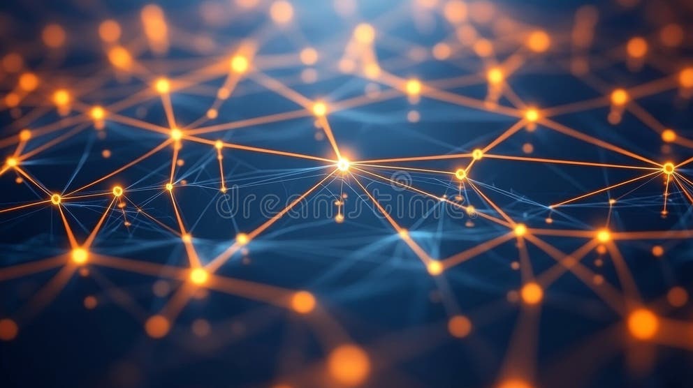 A Radiant Chart with Interlinked Lines Forming a Banner, Representing ...