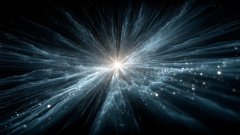 Radiant Cosmic Energy Burst Stock Image - Image of particles, dynamic ...