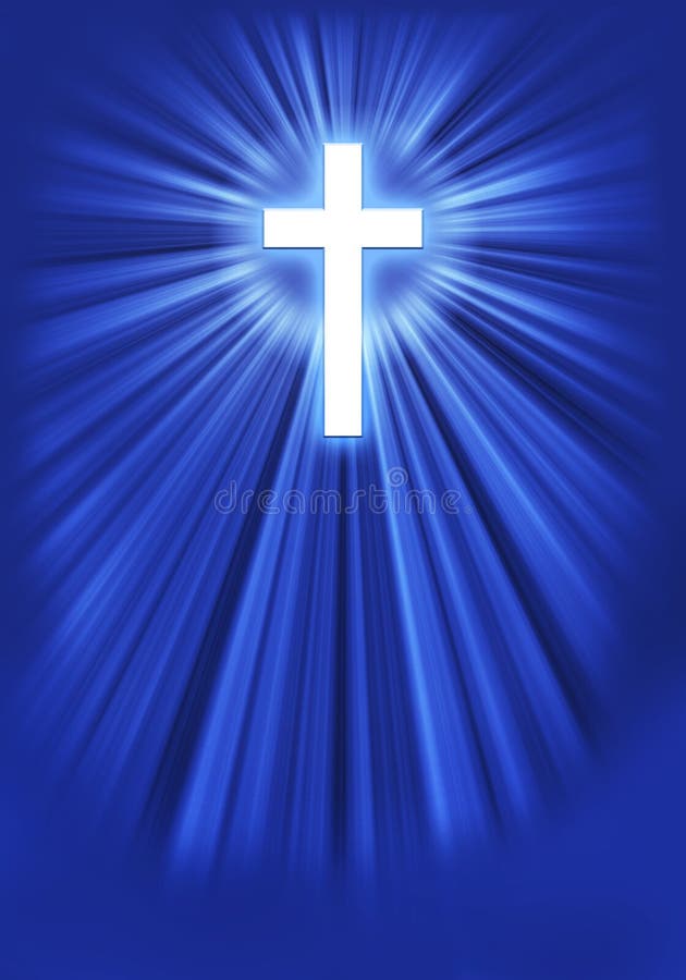 Radiant Cross stock illustration. Illustration of easter - 38950077