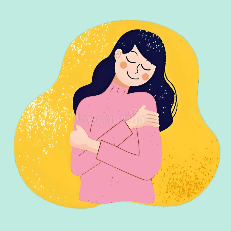 Radiant Empowerment Embracing Self Love And Confidence Stock
