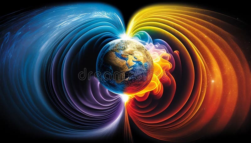 Radiant Energy of Earth S Electromagnetic Field, Made with Generative ...