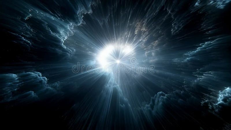 Radiant Cosmic Explosion stock footage. Video of flare - 382853310