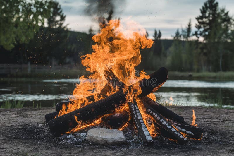 Radiant Flames or Embers, Creating a Visually Powerful and Dynamic ...