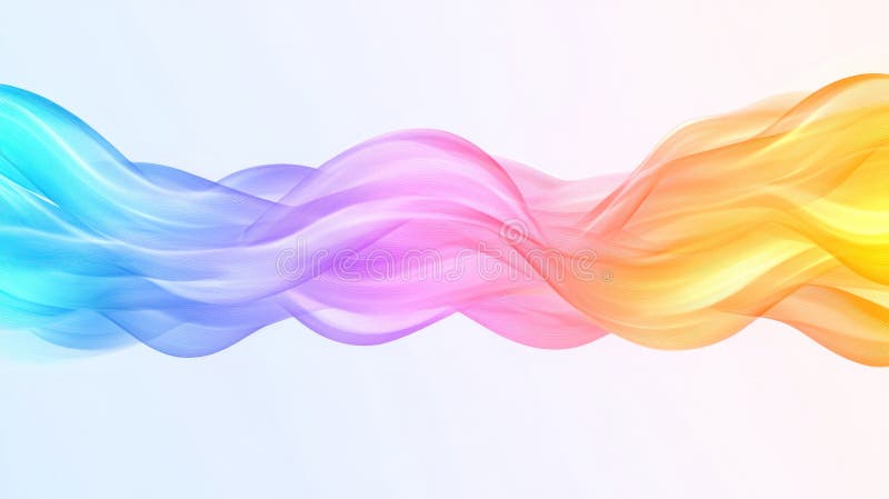 Radiant Fusion: Abstract Light Effect Background with Merging Strings ...