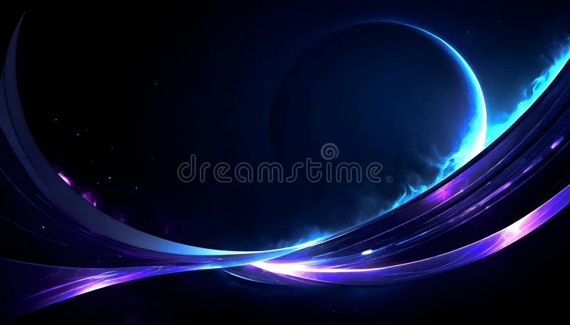 A Radiant Gateway To Infinity Stock Illustration - Illustration of ...