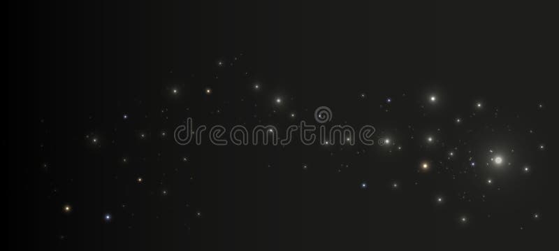 Radiant Gold Themed Background Featuring Shimmering Particles ...