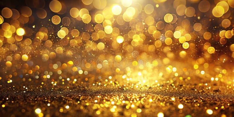 Radiant Golden Light Abstract Stage Background a Luxurious Shimmering ...