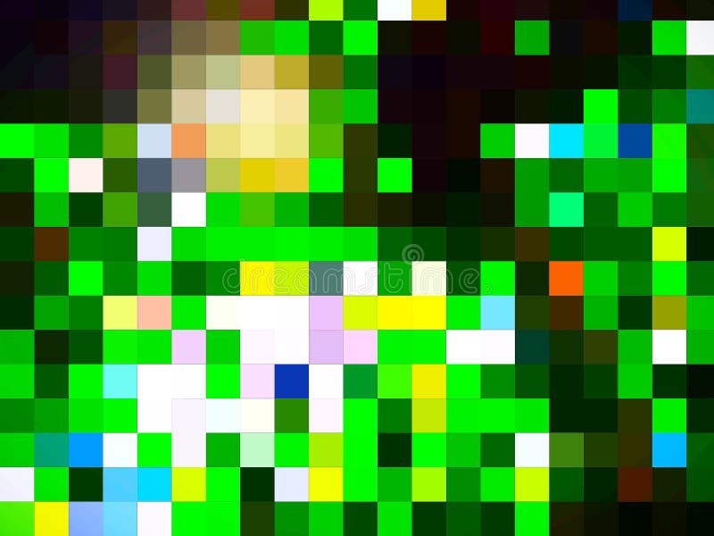 A Radiant Illustration of Geometric Pattern of Colorful Rectangles ...