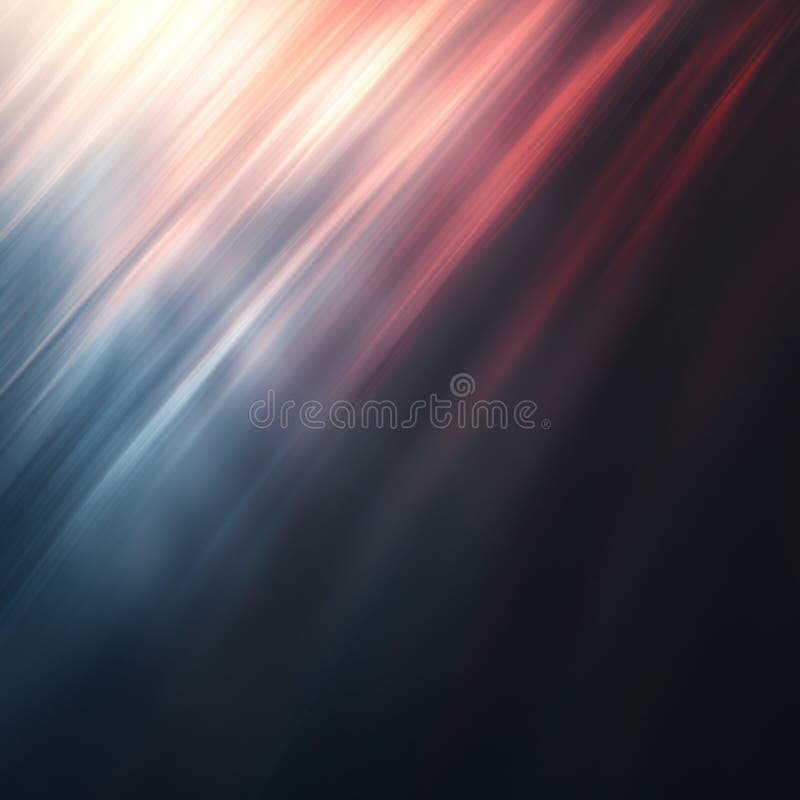 Radiant Light Beams with Soft Gradient in Warm and Cool Tones Stock ...
