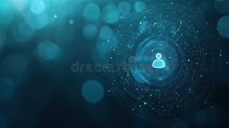 Radiant Light on Blue Backdrop, Study of Simple Circular Form and ...