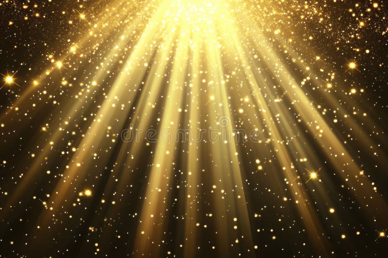 Radiant Light Burst with Dynamic Rays Creating an Energetic Background ...