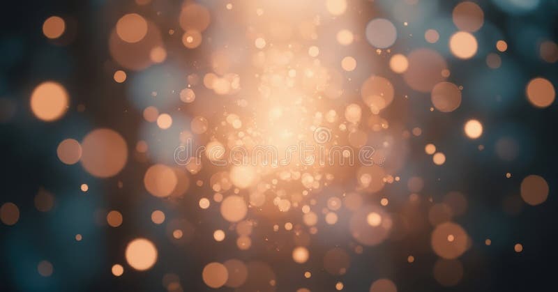 Radiant Light Particles Abstract Scene Digital Art Dark Background ...