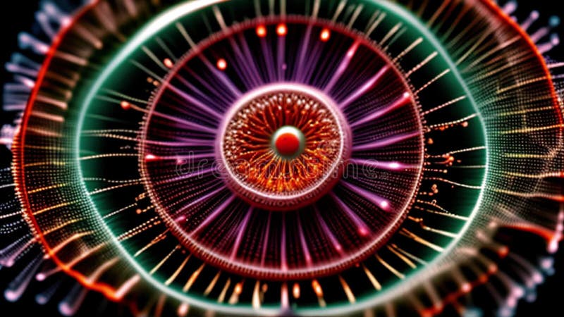 Radiant Macro Dreamscape Animation Loop Stock Footage - Video of ...